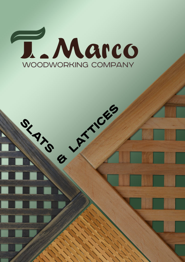 Presentation of T.Marco products - T.Marco woodworking company